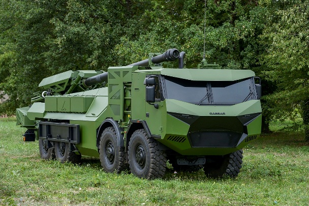 Nexter Systems desarrolla una versión 8x8 del sistema de artillería ...