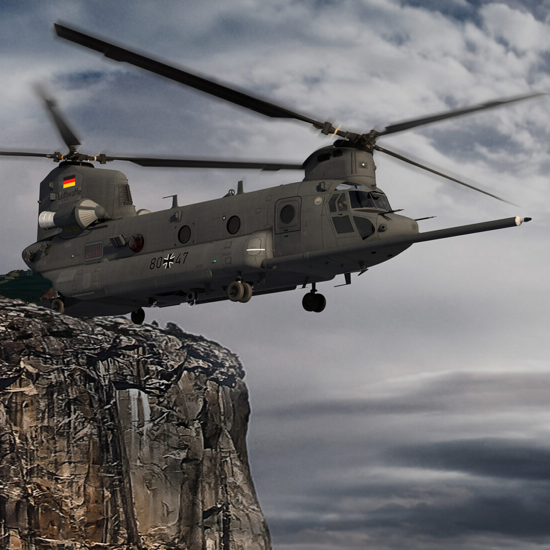 Alemania comprará 60 helicópteros Boeing CH-47 Block II Extended Range ...