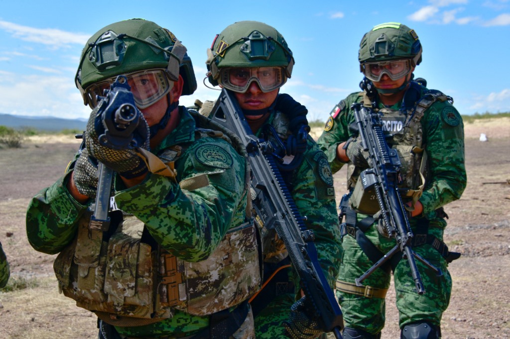 Ejercito mexicano y Guardia Nacional se entrenan juntos - Noticias ...