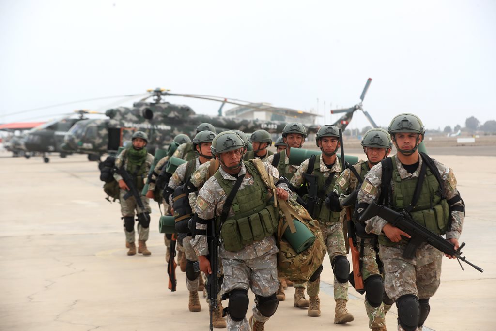 Fuerzas especiales del Ejército del Perú en el desbloqueo de la Red ...