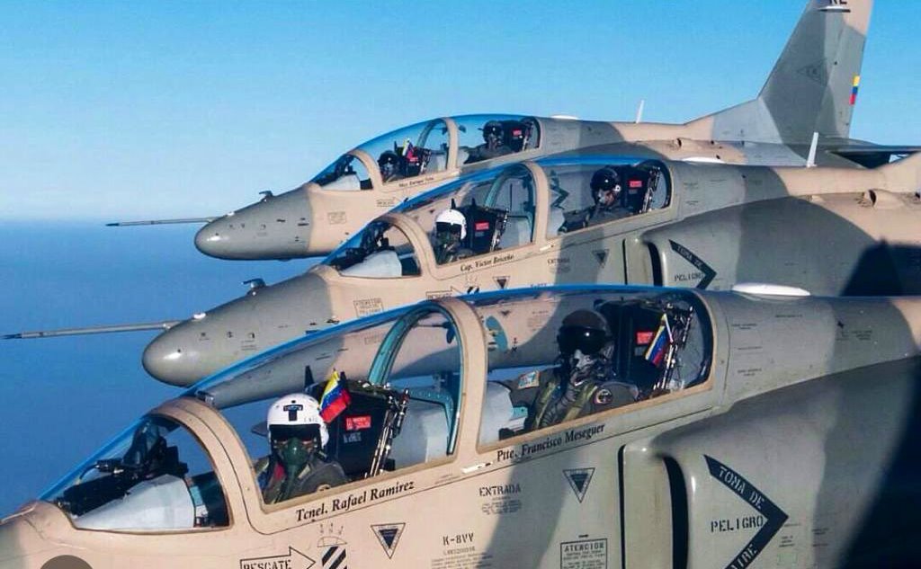 Cazas F-16 de Venezuela interceptan y neutralizan un narco avión ...