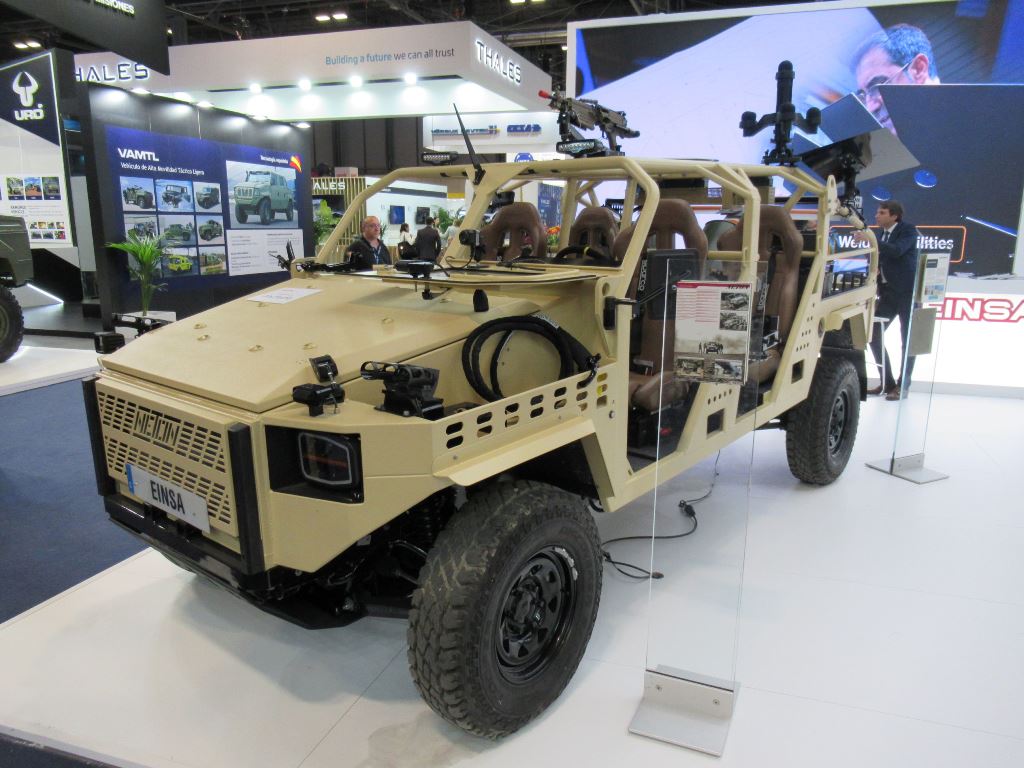 Las novedades de EINSA en FEINDEF, Netón para la FGNE, VAP-60E y Alano ...