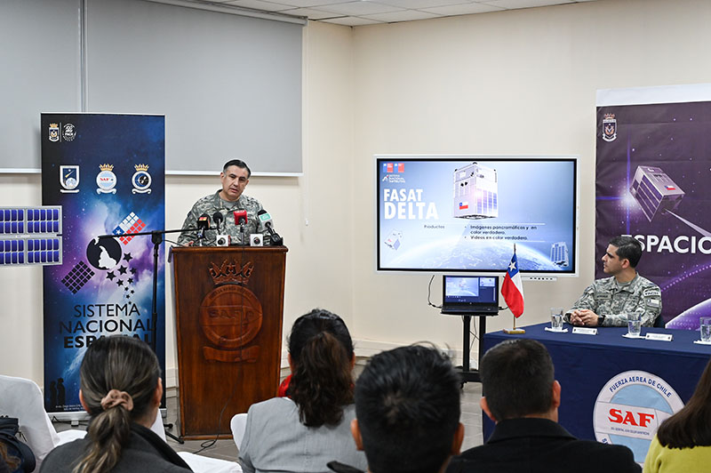 Todo listo para lanzamiento satélite FASat-Delta Fuerza Aérea Chile ...