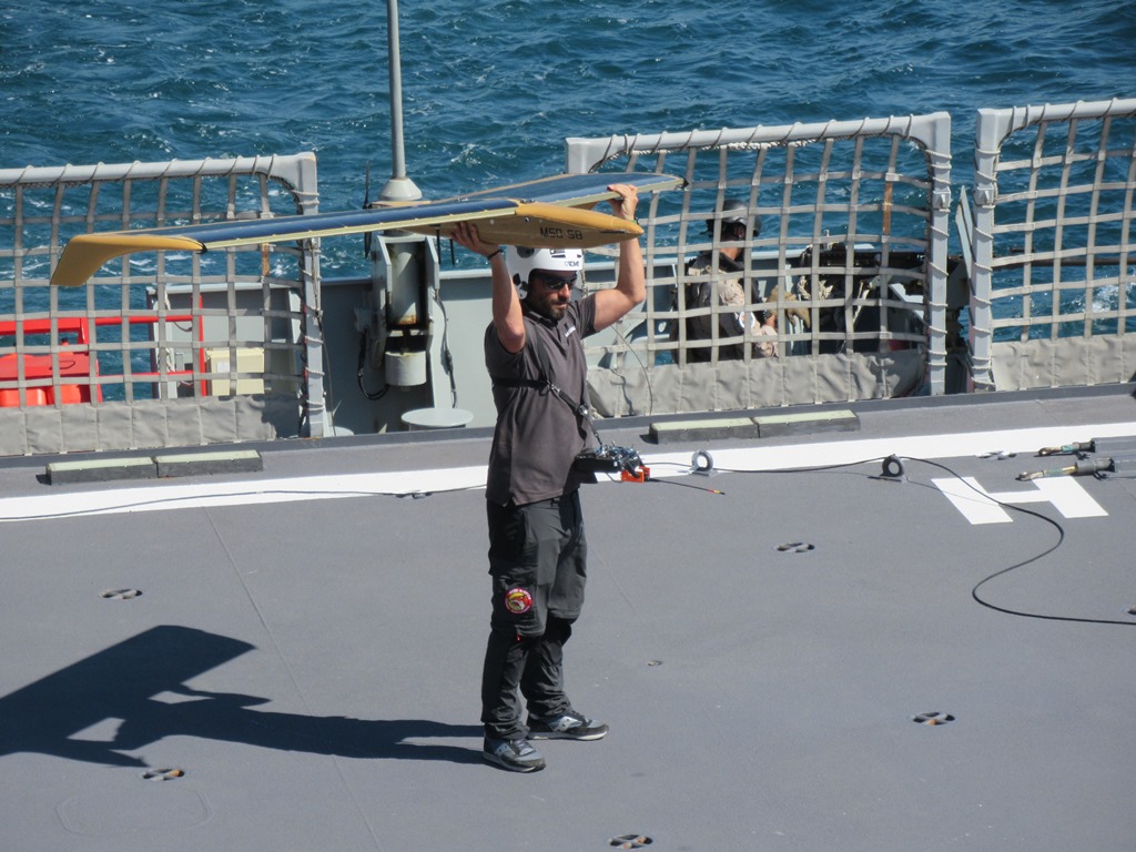 La actuación del UAV M5D-Airfox de Marine Instruments en Dynamic ...