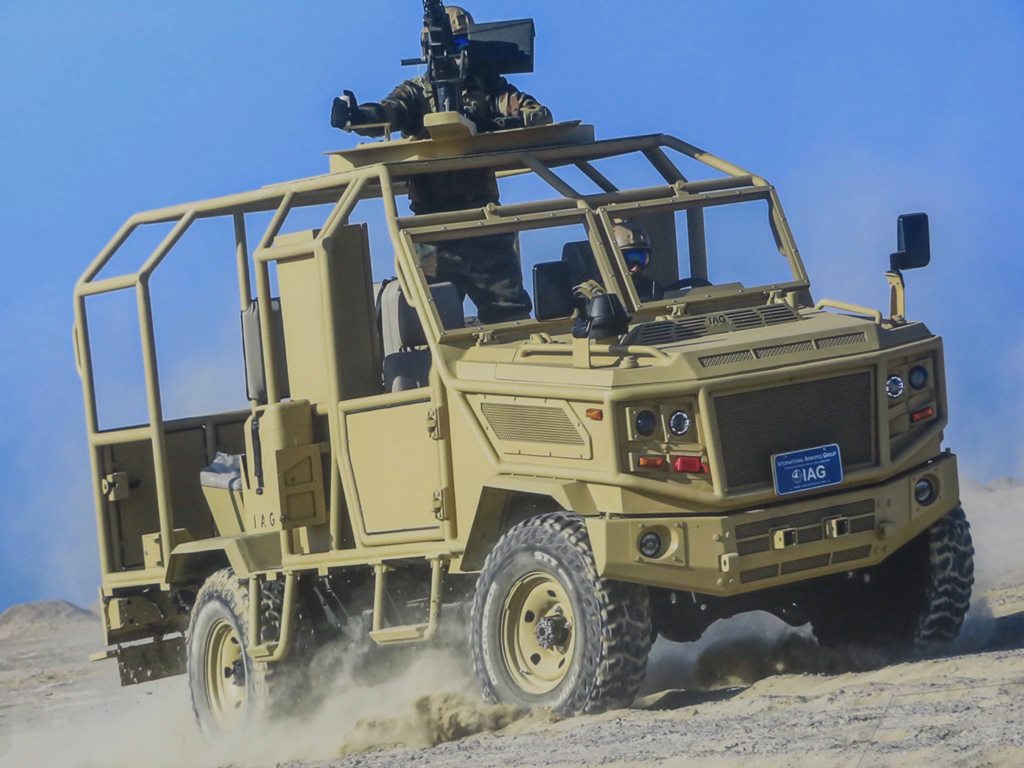 El Vehículo Ligero de Reconocimiento, LRV, de la emiratí IAG - Noticias ...