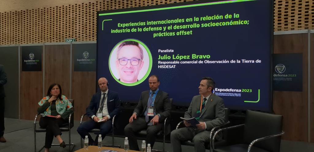 TEDAE, de la mano de Hisdesat, destaca en Expodefensa el gran efecto tractor en la economía de ...
