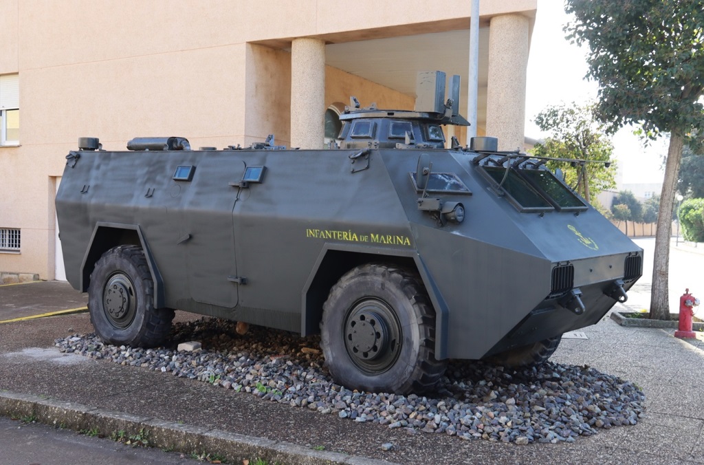 El histórico Blindado Ligero de Ruedas de la Infantería Marina ...