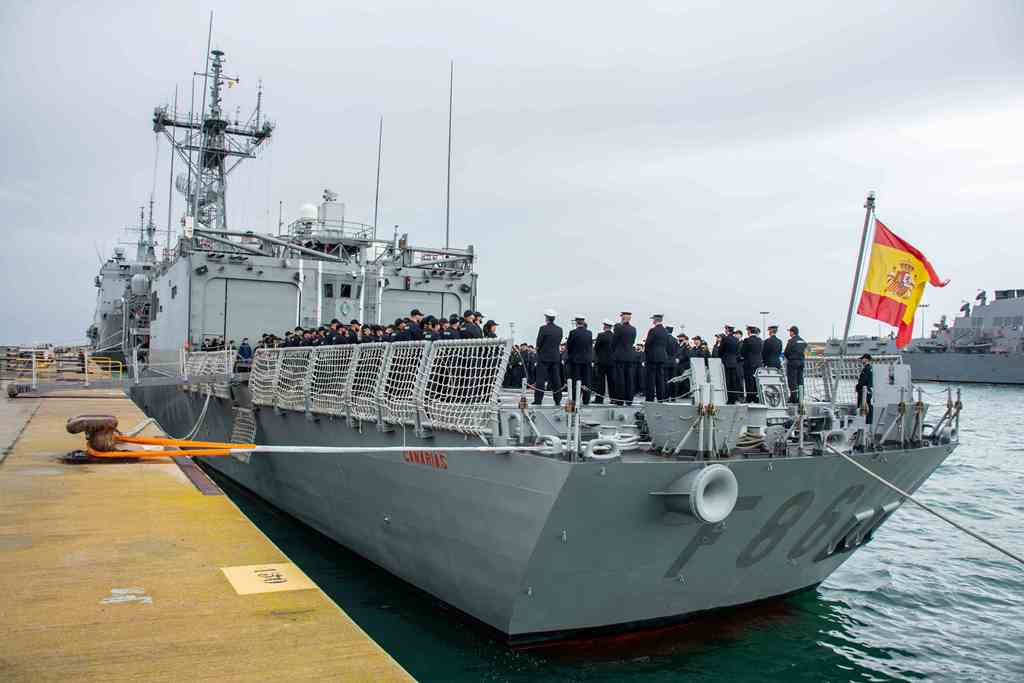 Fragata “Canarias” de la Armada en la operación “Atalanta” - Noticias Defensa Defensa Naval