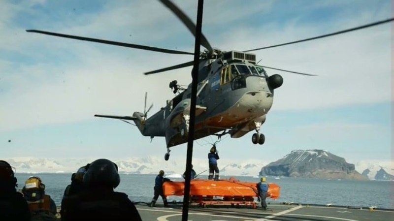 Accidente helicópteros Sea King Armada Argentina en la Antártida - Noticias Defensa defensa.com ...