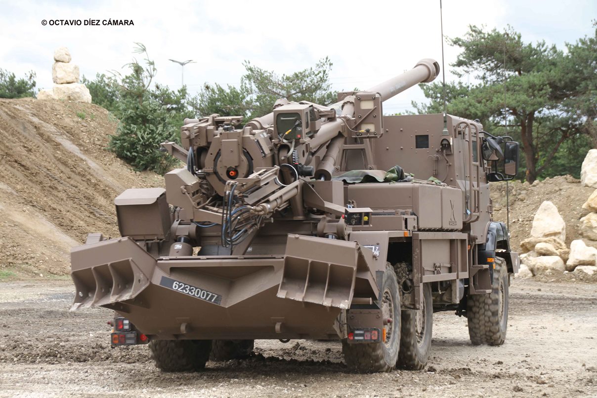 CAESAR Mk2, artillería móvil con cañón de 155/52mm - Noticias Defensa ...