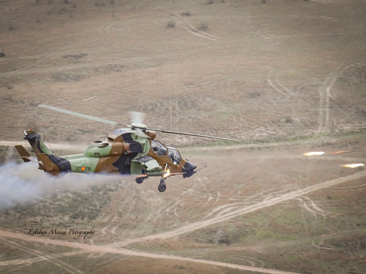‘Red Falcon-25’: fuego desde los helicópteros Tigre de las FAMET ...