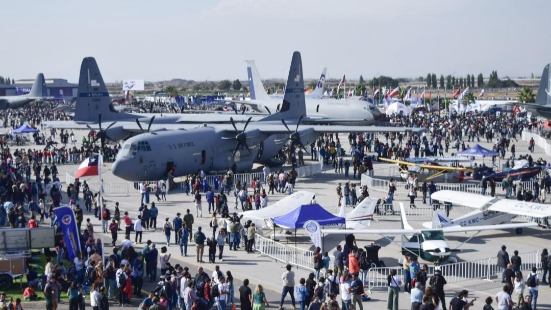 FIDAE 2026 completa un 90% de espacios contratados - Noticias Defensa ...