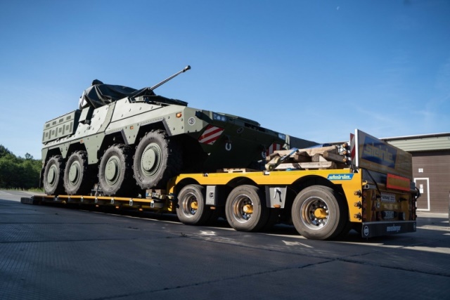 Lituania recibe los dos primeros vehículos blindados Boxer-noticia ...