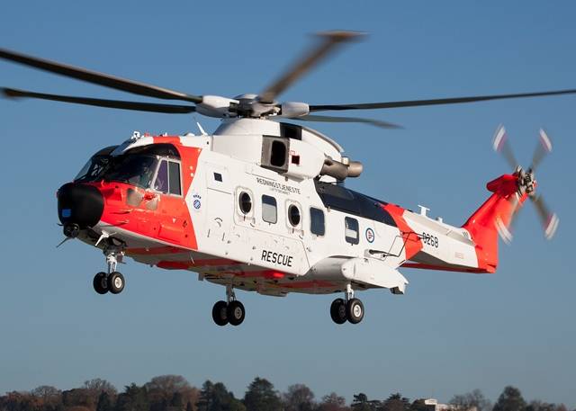 Leonardo entrega el primer helicóptero AW101 SAR para Noruega-noticia defensa.com - Noticias ...