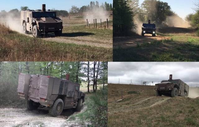 Primeras pruebas del vehículo ligero Serval del Ejército francés -noticia defensa.com - Noticias ...