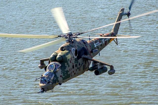 Lanzada en Rusia la producción en serie del helicóptero de ataque Mi-35P modernizado-noticia ...
