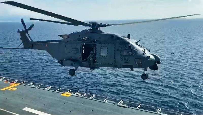 Calificación helicóptero NH90 en el LHD Juan Carlos I - Noticias Defensa Defensa Naval