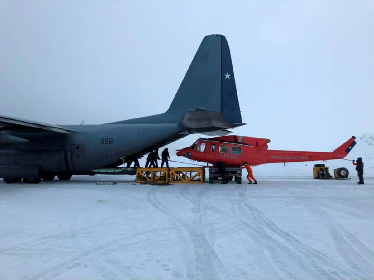 56 aniversario de la base aérea antártica Presidente Frei - Noticias Defensa defensa.com Chile