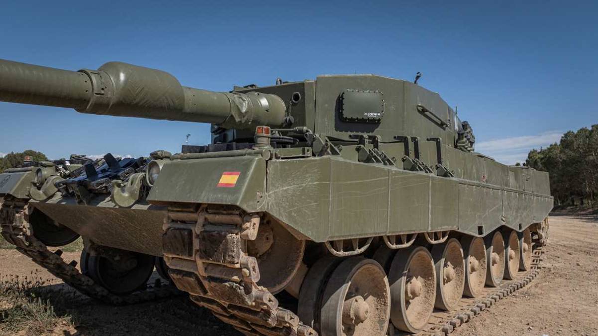Indra prueba con éxito su radar Nemus en carros de combate Leopard - Noticias Defensa España